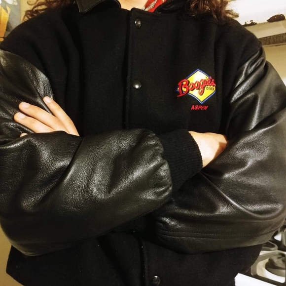 Boogie's Diner | Jackets & Coats | Rare Vintage Leather Boogies Diner ...